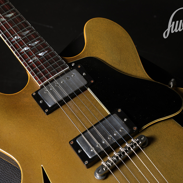 1966 Gibson Trini Lopez Standard ES-335 Gold - Sweetspot Guitars | English