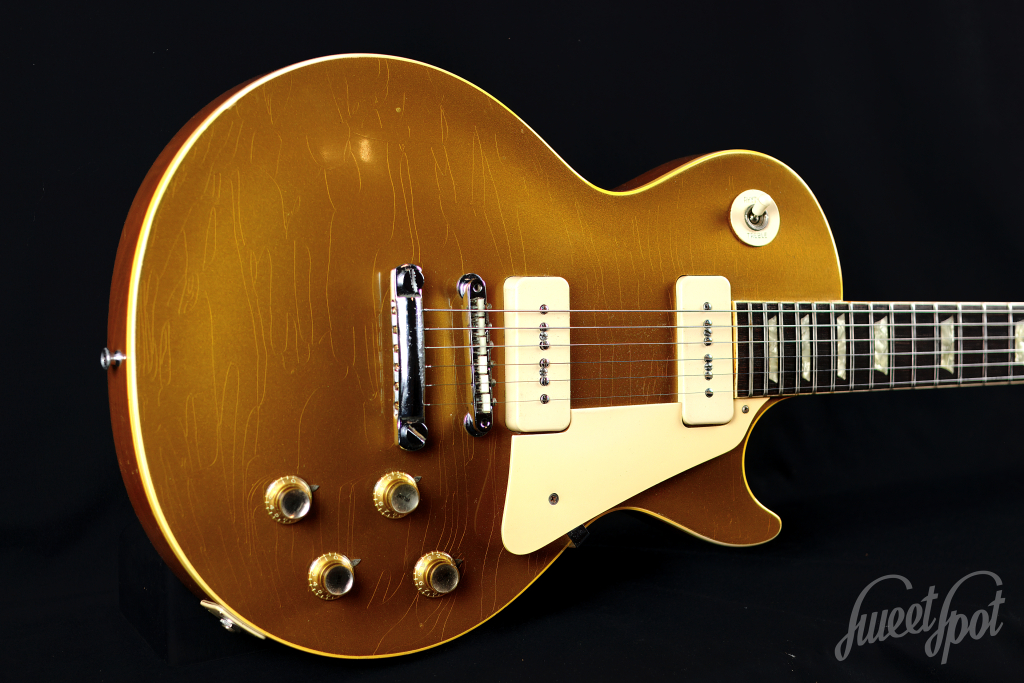 1968 Gibson Les Paul Standard Goldtop P90 - Sweetspot Guitars | English