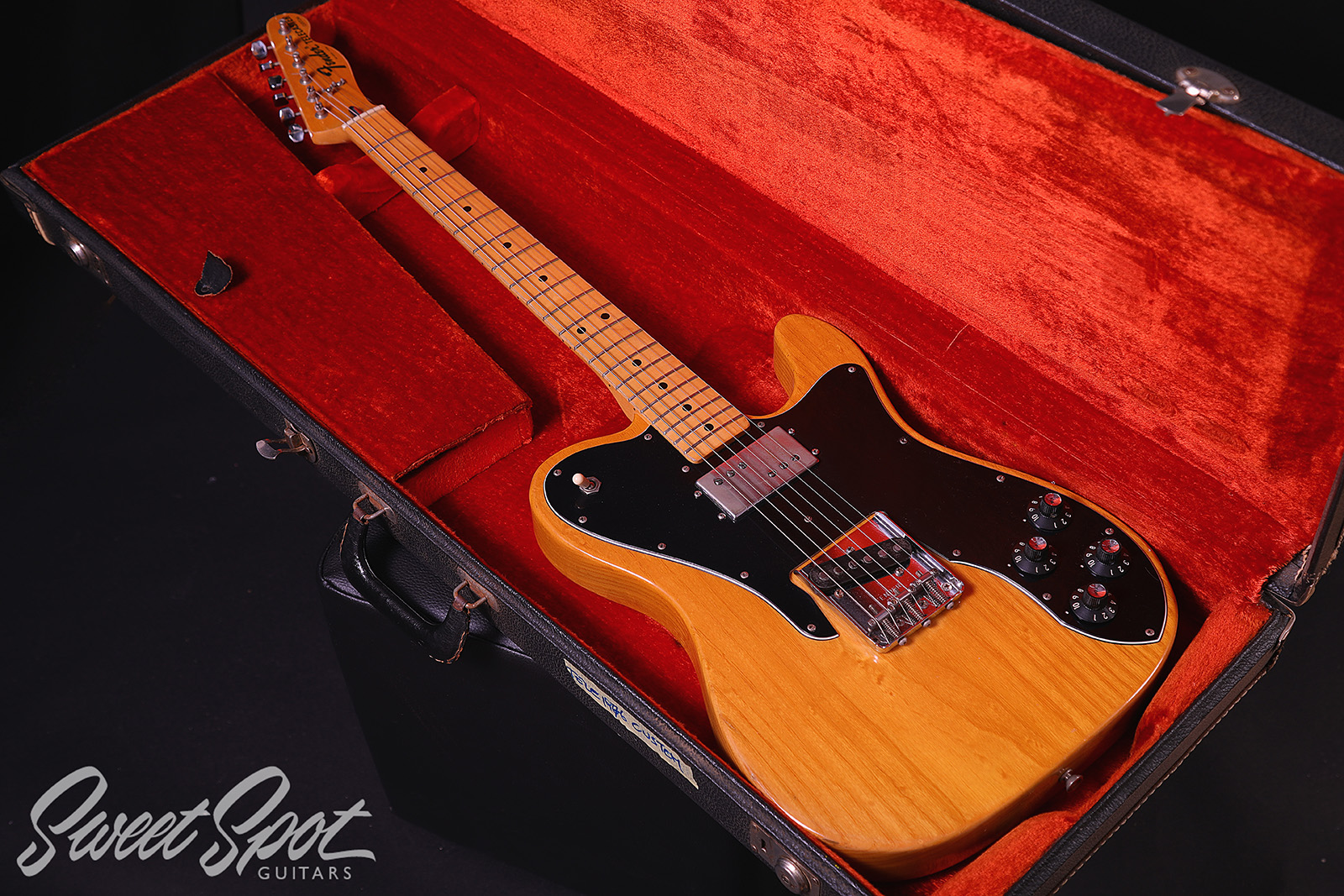1976 Fender Telecaster Custom Natural - Sweetspot Guitars